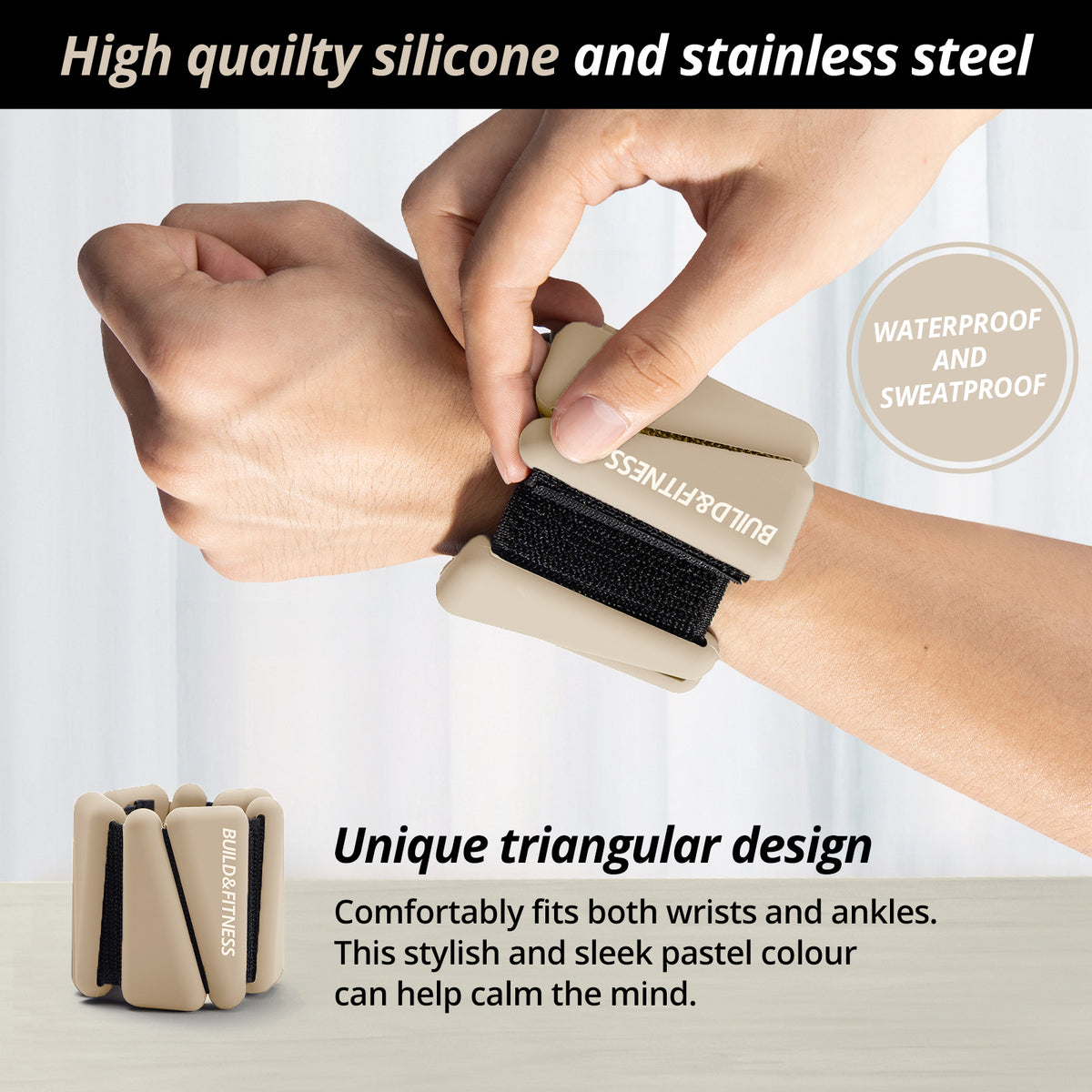 Stone Wrist and Ankle Weights | Build & Fitness®